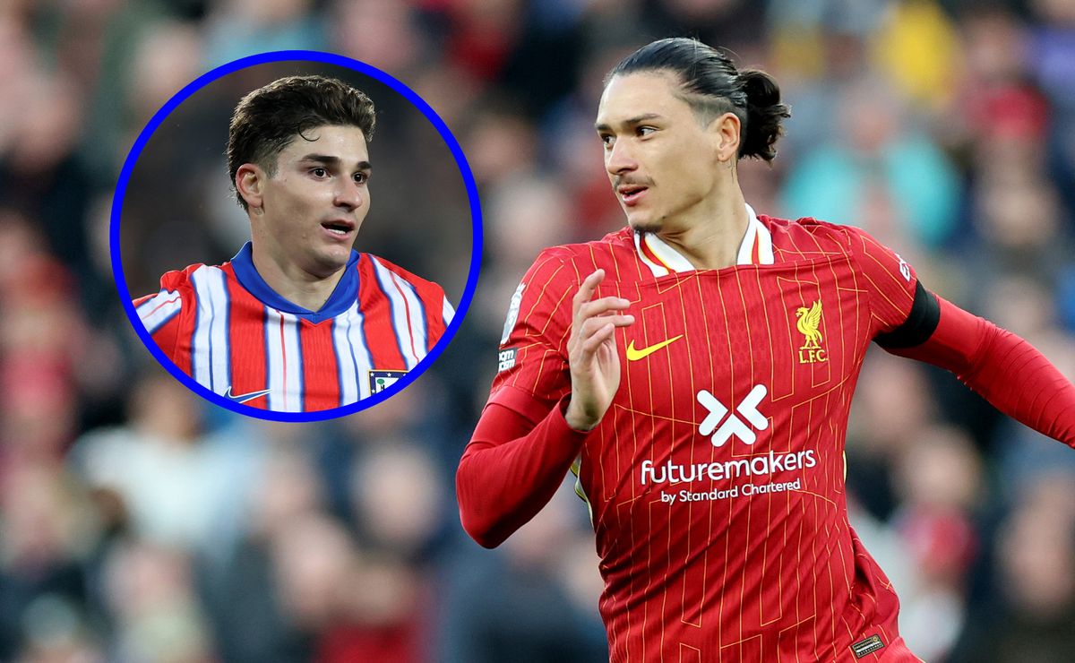 Relacionan a Darwin Núñez con Atlético de Madrid: ¿Será el nuevo socio de ataque de Julián Álvarez?