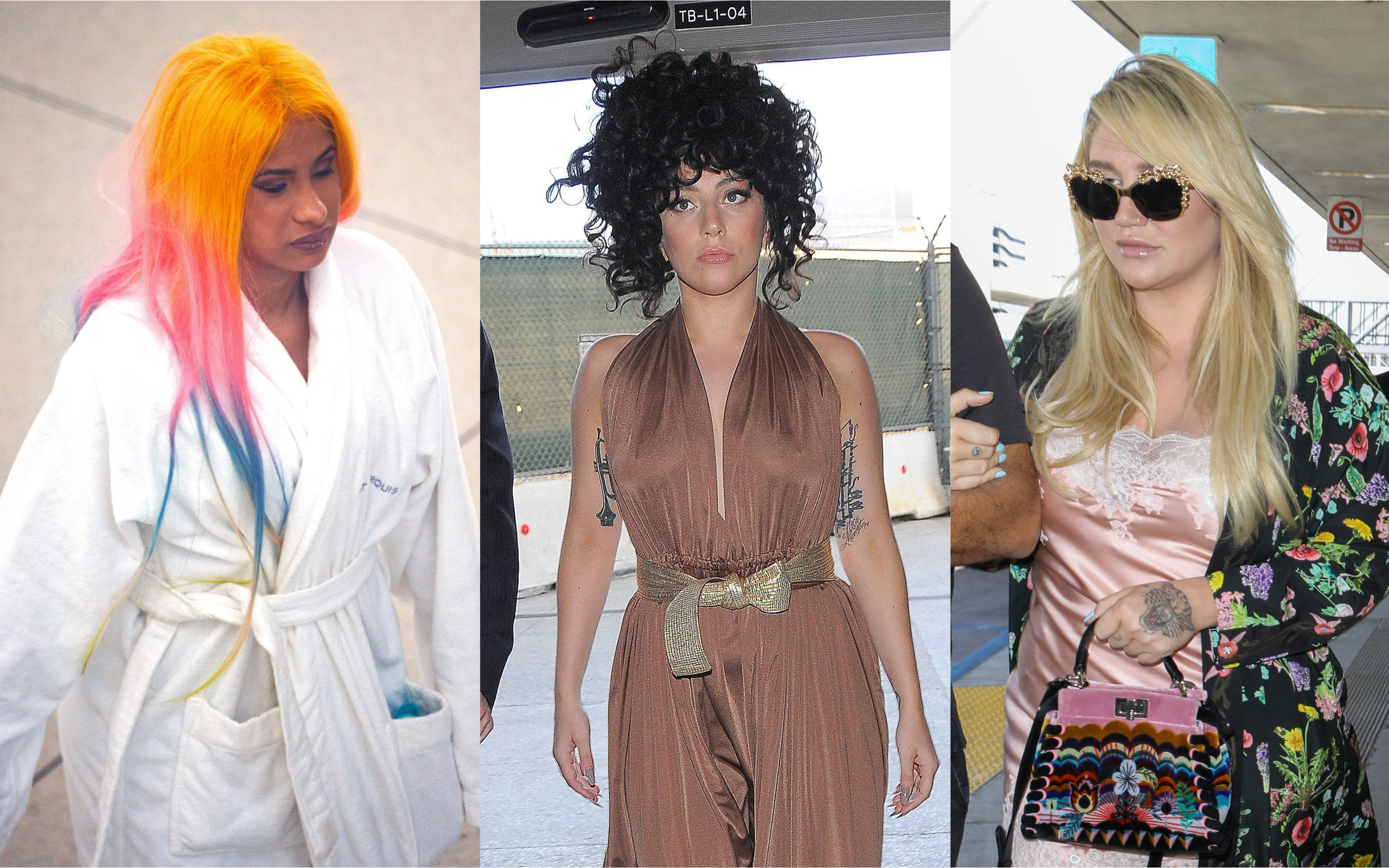 Les tenues les plus insolites des célébrités à l'aéroport