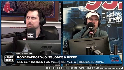 Jones & Keefe: Rob Bradford on when the Red Sox could bring the ...