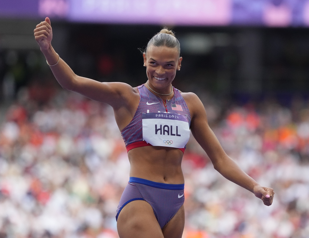 Anna Hall, American Olympian and SI Swimsuit model, in photos