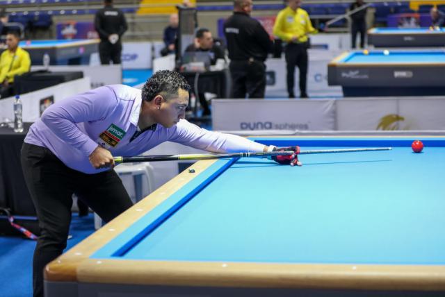 Colombianos García y Gutiérrez avanzan en la Copa Mundo de Billar
