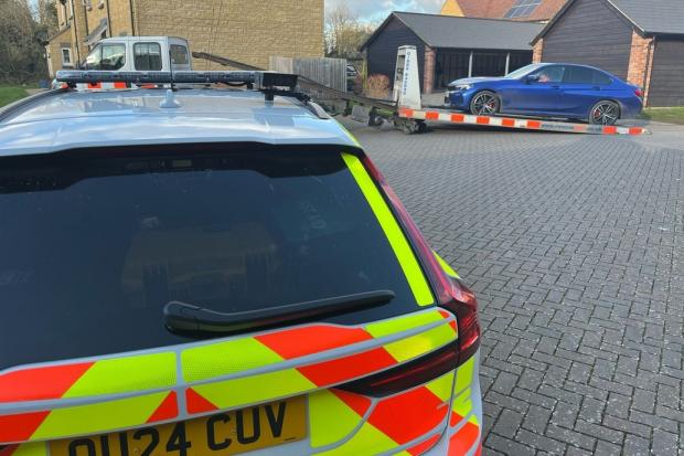 Police seize car after ‘idiot’ driver makes ‘hand gestures’ at officers