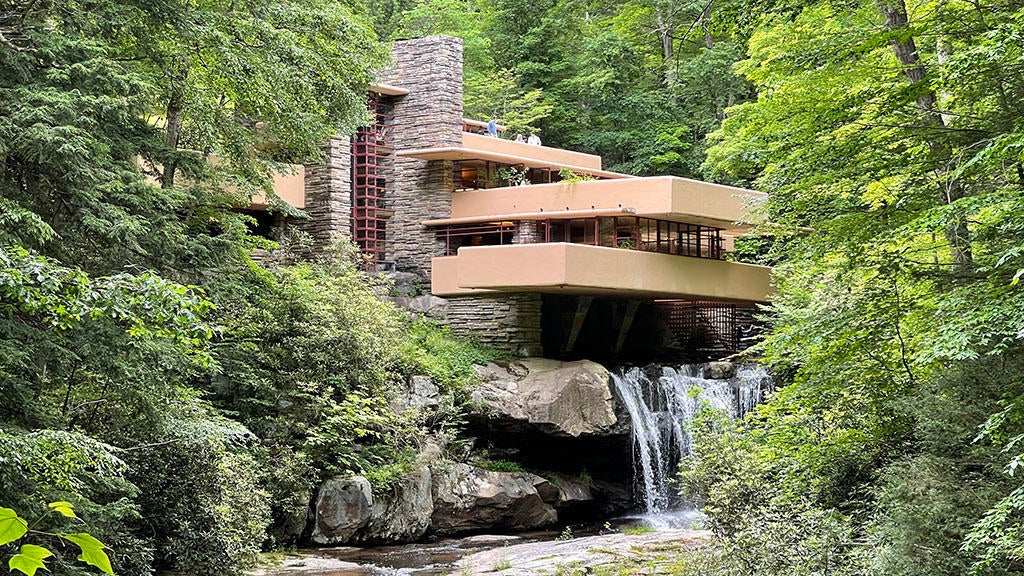 Fallingwater undergoing $7 million repair project to fix leaks inside ...