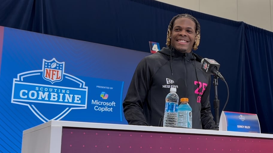 Watch: Louisville CB Quincy Riley Talks Pre-Draft Process at NFL ...