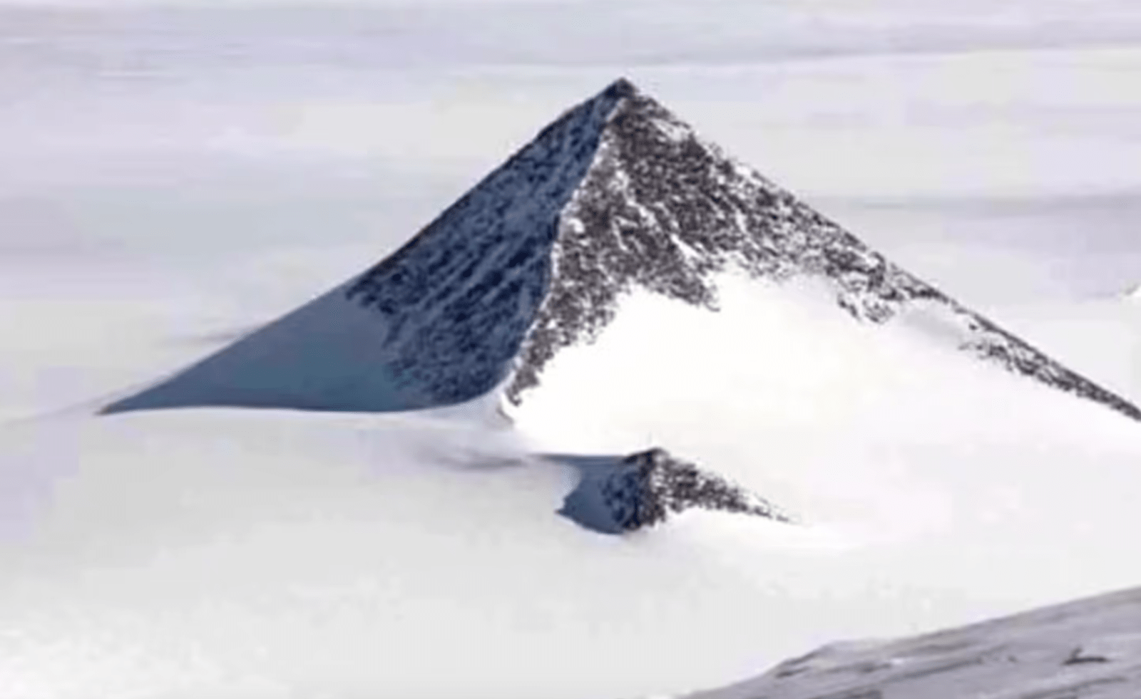 Pyramid hidden for millennia discovered in Antarctica