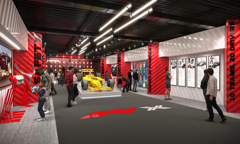 F1 announces opening date for immersive fan experience at the Las Vegas ...