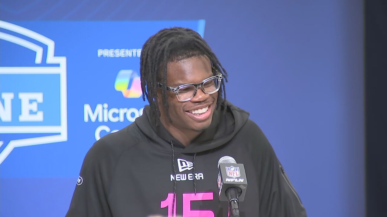 NFL Combine: Travis Hunter reflects on representing Collins Hills High ...