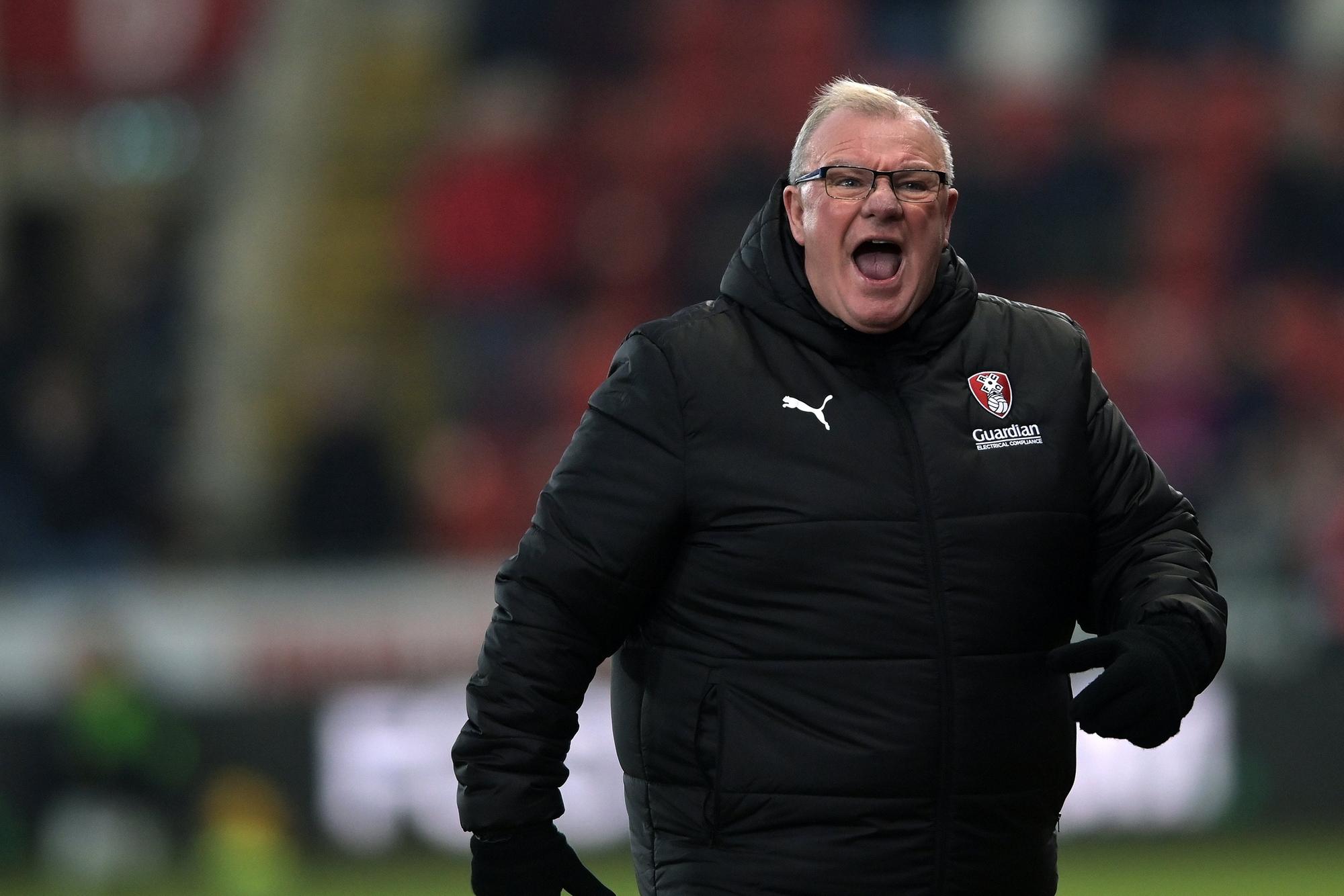 Meetings clear the air as Rotherham United and embattled manager Steve ...