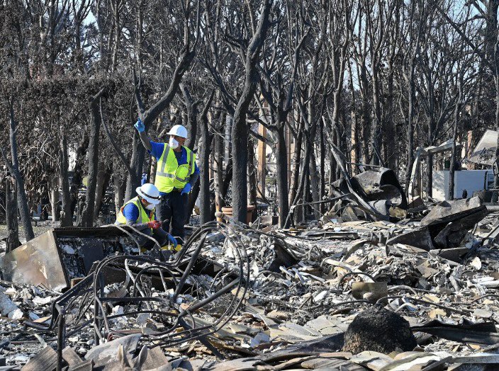 EPA completes hazardous materials cleanup in wildfire areas