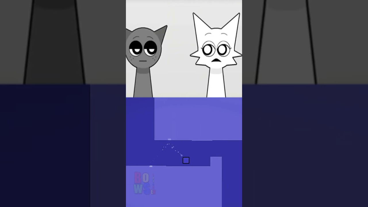 Wanda x Gray 🥰 Bouncing Square #sprunki #incredibox #animation