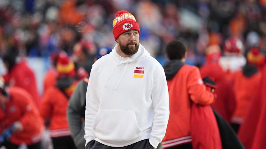 Pat McAfee Drops Perfect Taylor Swift Lyric on Travis Kelce Returning ...