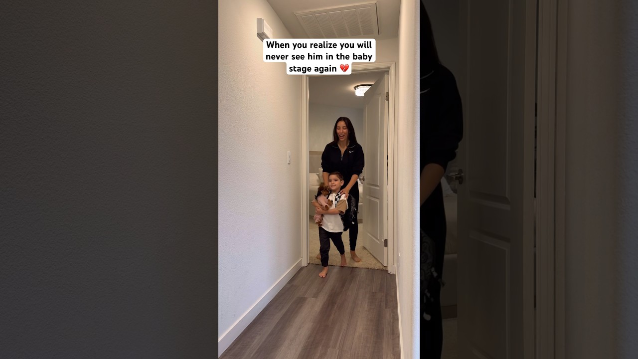 Parents get emotional during child's first day of school