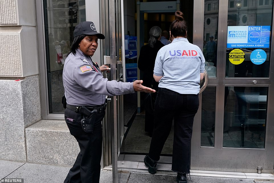 USAID workers given 15 minutes to clear out desks