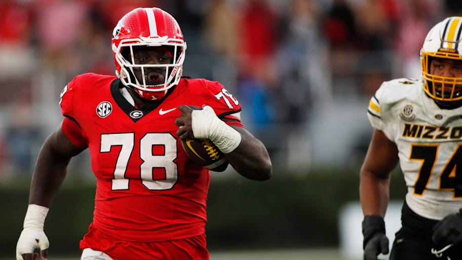 40-Yard Dash Results: Georgia Bulldogs Defensive Lineman Nazir Stackhouse