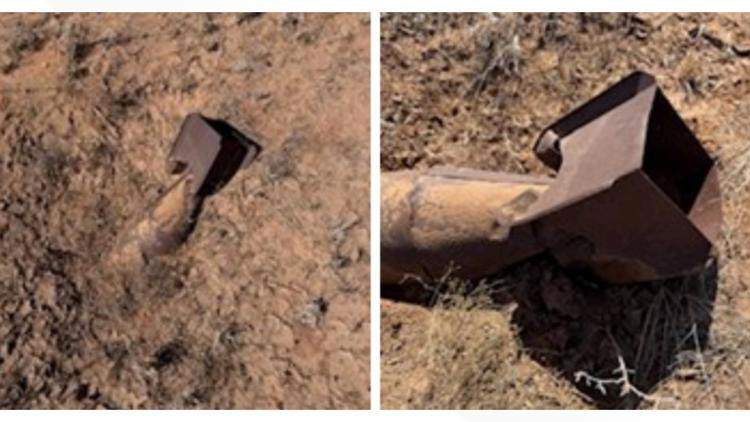 Midland County Fire Marshal's discover World War II training bombs