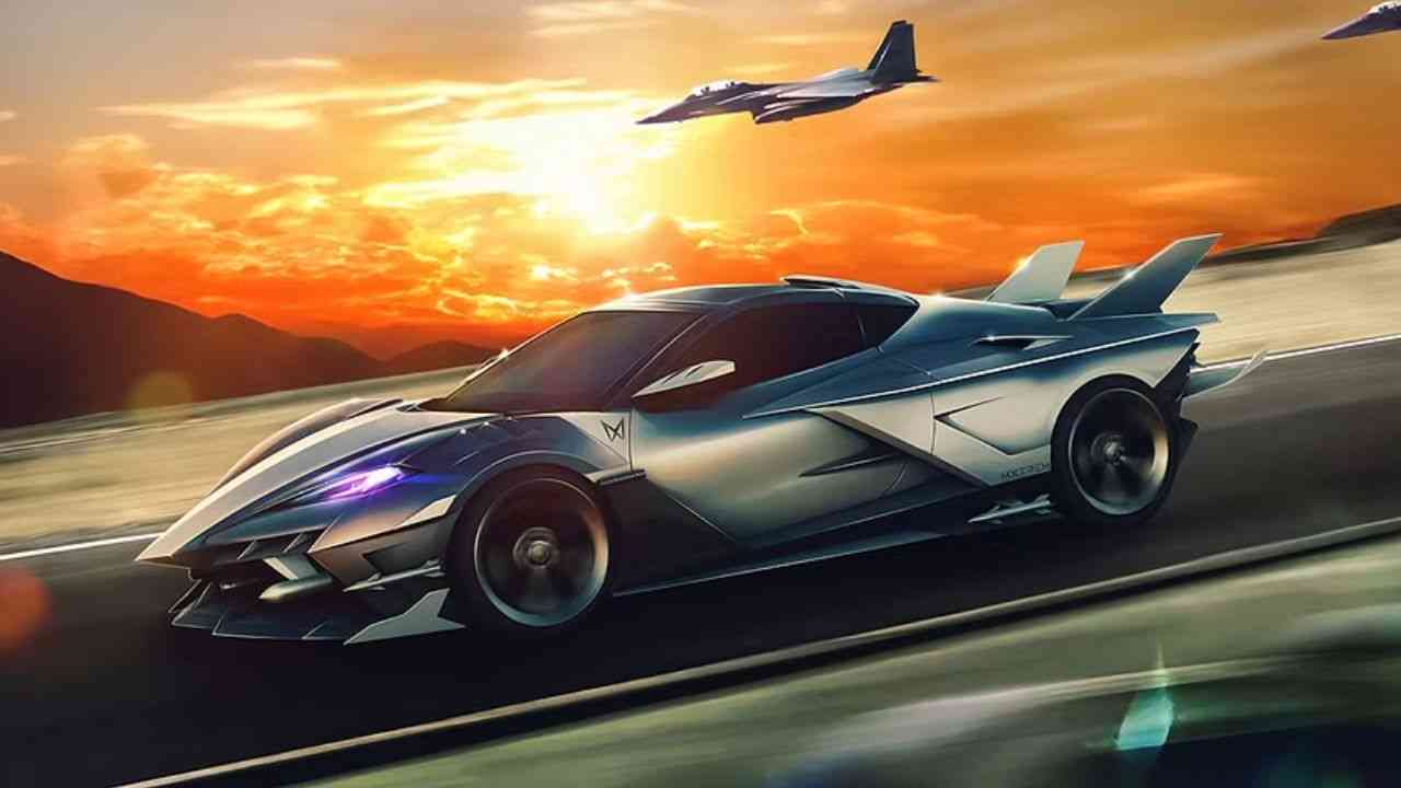 Mxtrem Maverick turns the Corvette into an insane jet fighter on wheels