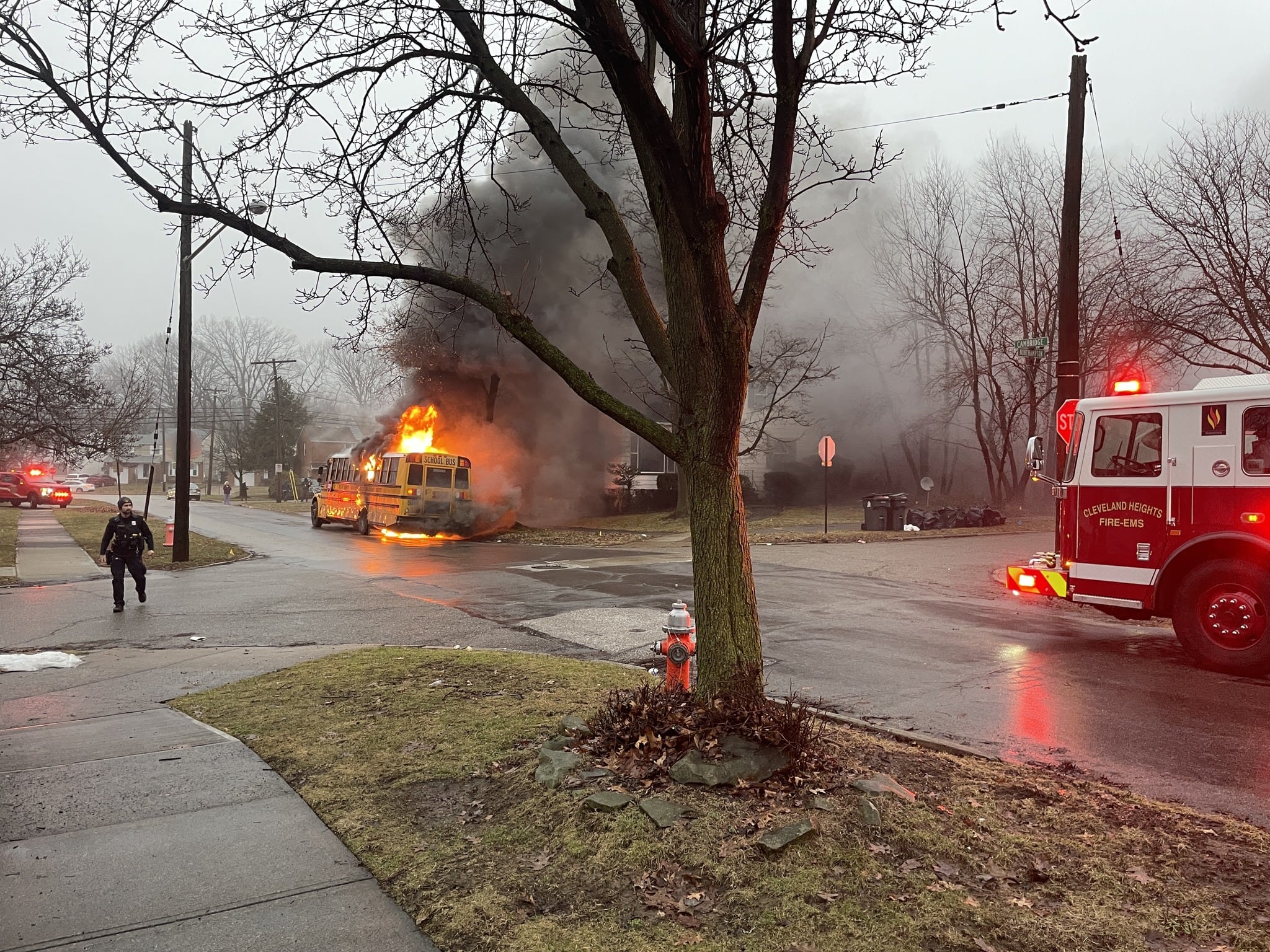 Cleveland Heights school bus involved in crash day before another bus ...