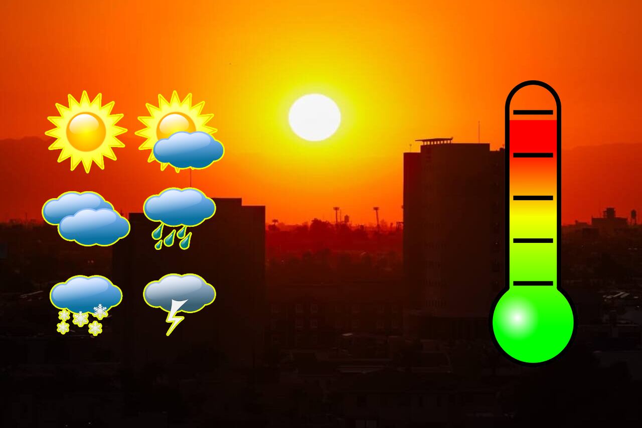 Clima hoy en Mexicali: Sol radiante y brisa suave durante el día para ...