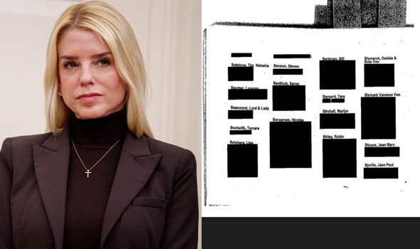 Pam Bondi explodes at FBI over missing Epstein files as hundreds of ...