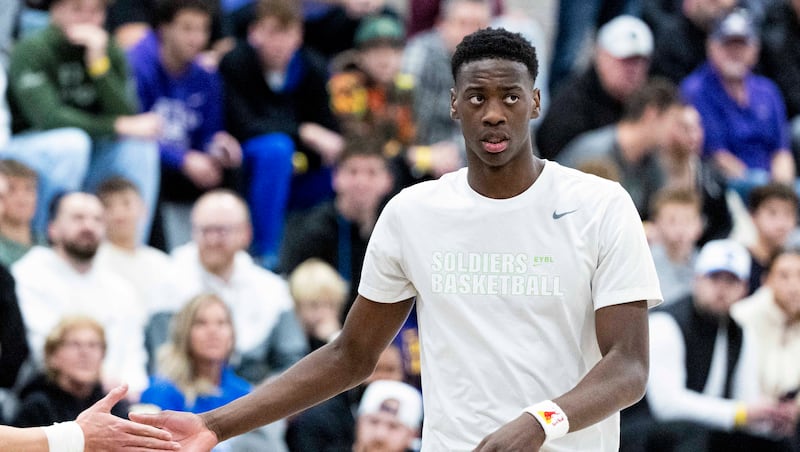 AJ Dybantsa starred on a big world stage. Here are some of his highlights