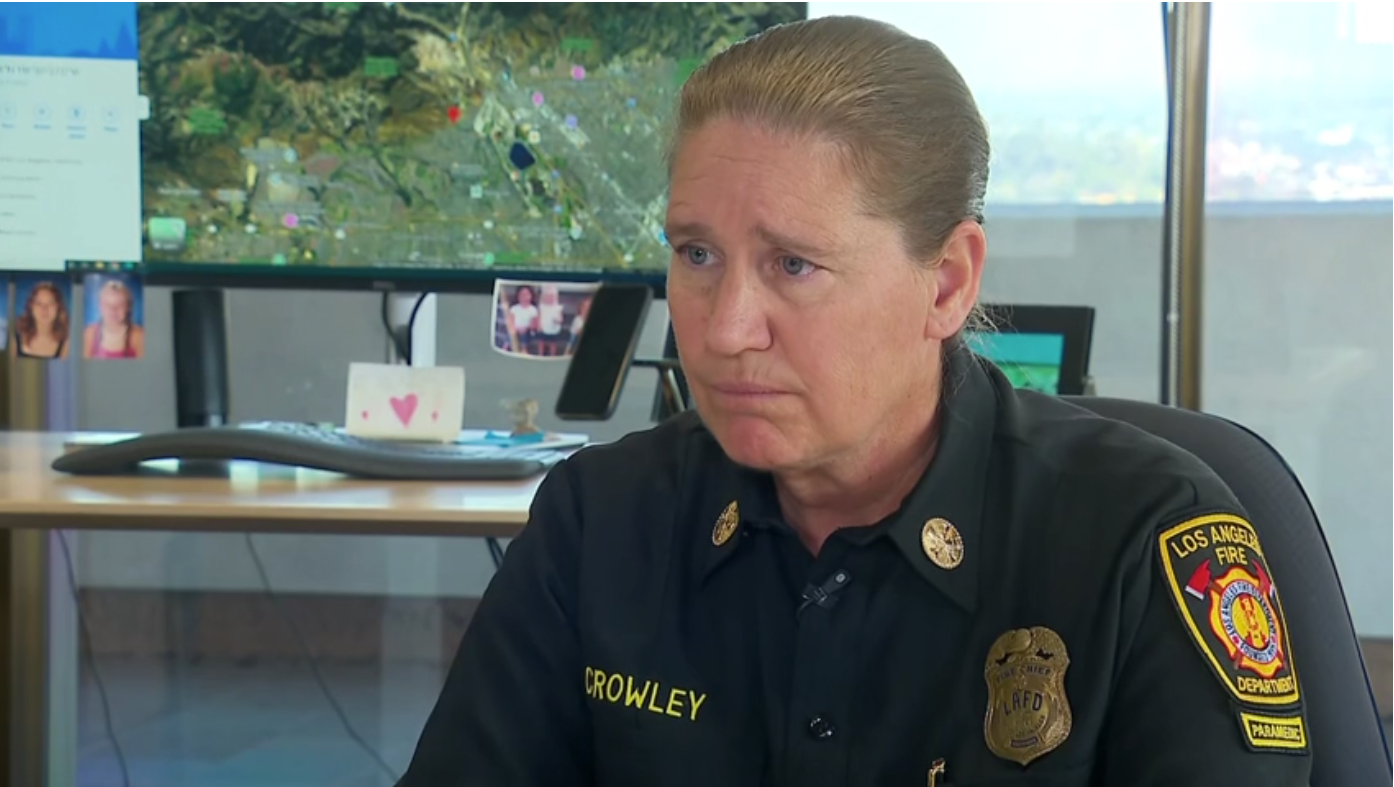 Kristin Crowley appeals her dismissal as LAFD chief