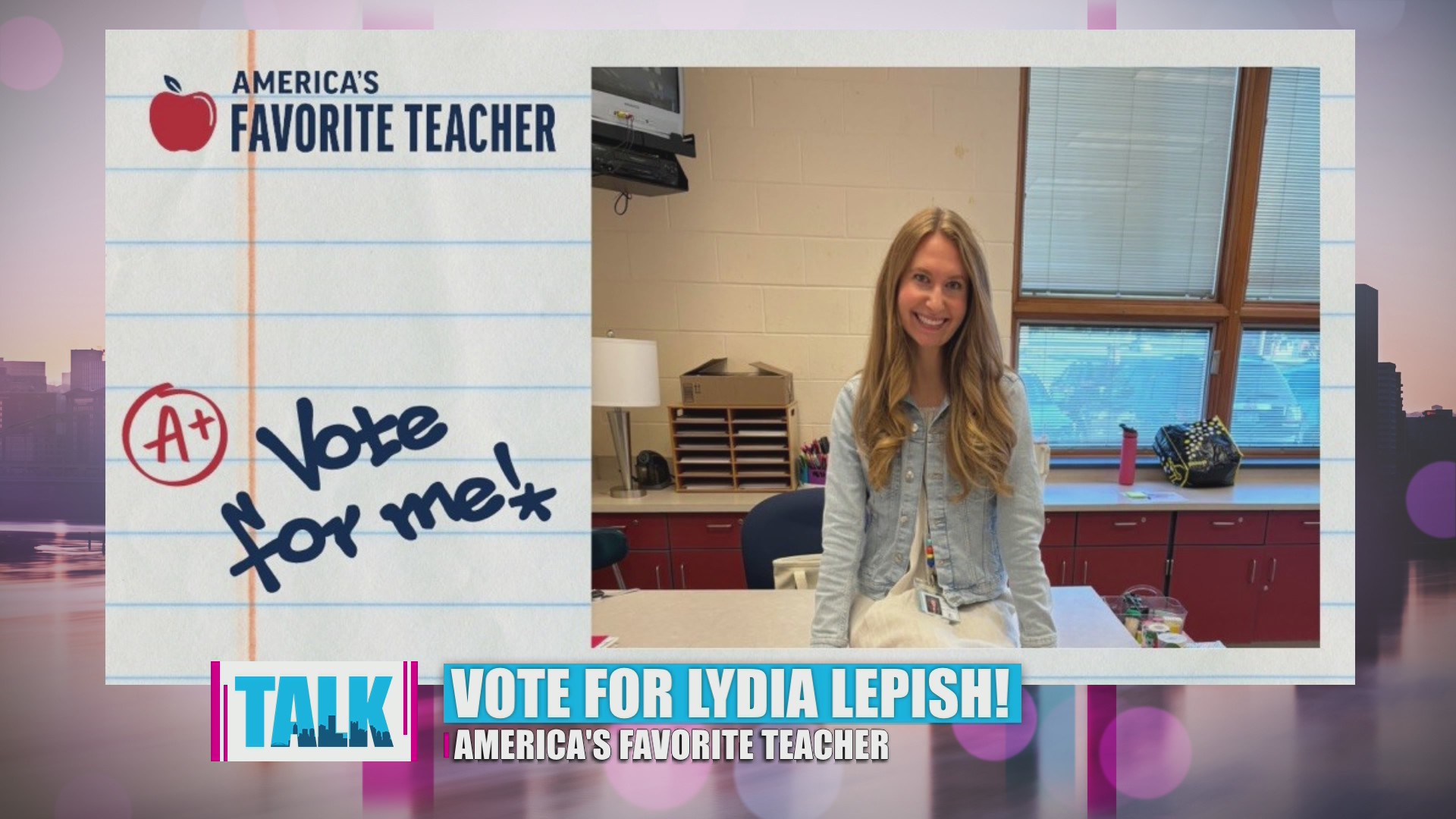 Local educator in the running for America's Favorite Teacher