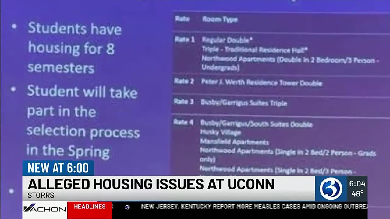 UConn students promised on campus housing could need to look for other ...