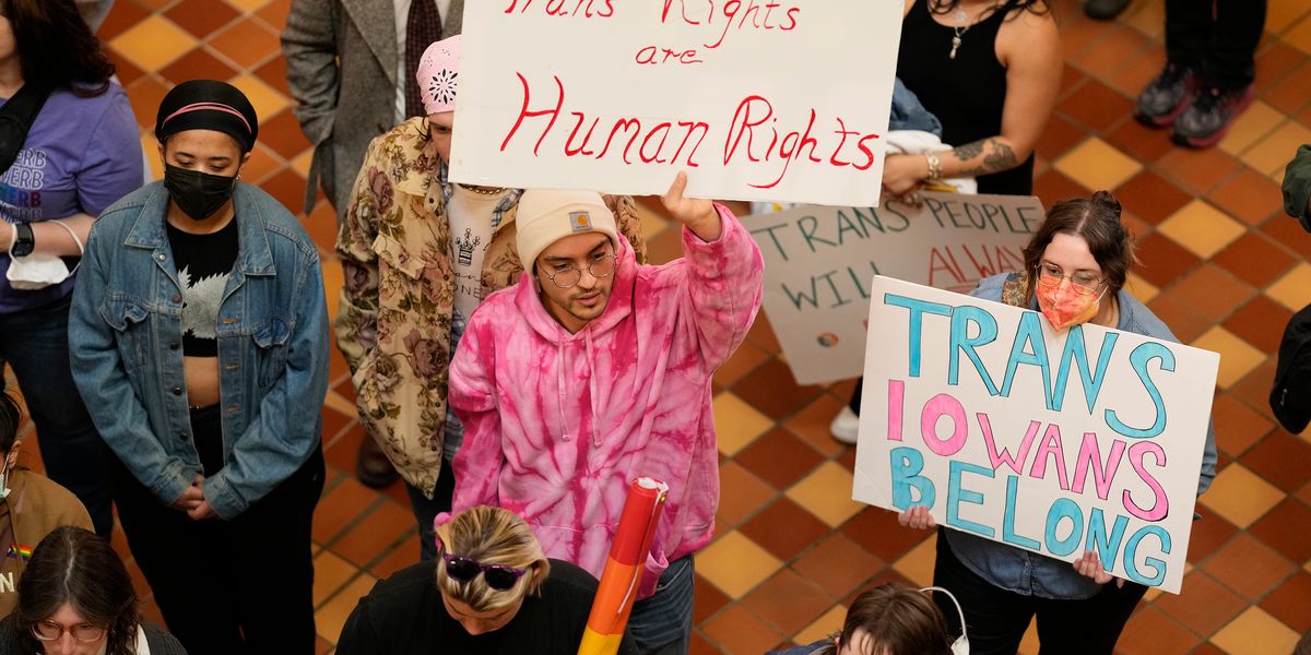 Iowa Republicans Pass Bill To Remove Transgender Civil Rights Protections