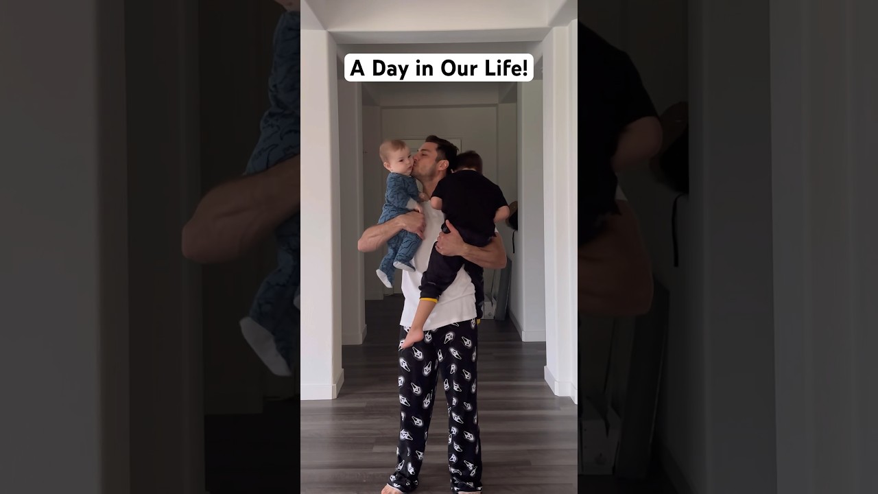 A perfectly chaotic day unfolding in our family life
