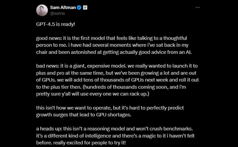 OpenAI lanza ‘Orion’, su modelo de IA con inteligencia emocional