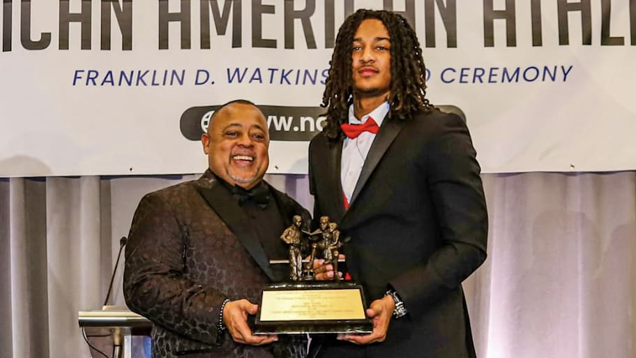 Maryland QB Malik Washington Honored at Prestigious Watkins Award Gala ...
