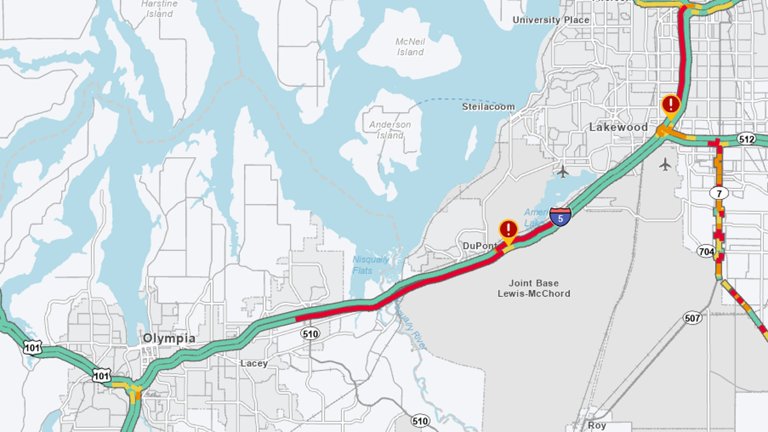 NB I-5 lanes reopen after semi-truck crash, fuel spill
