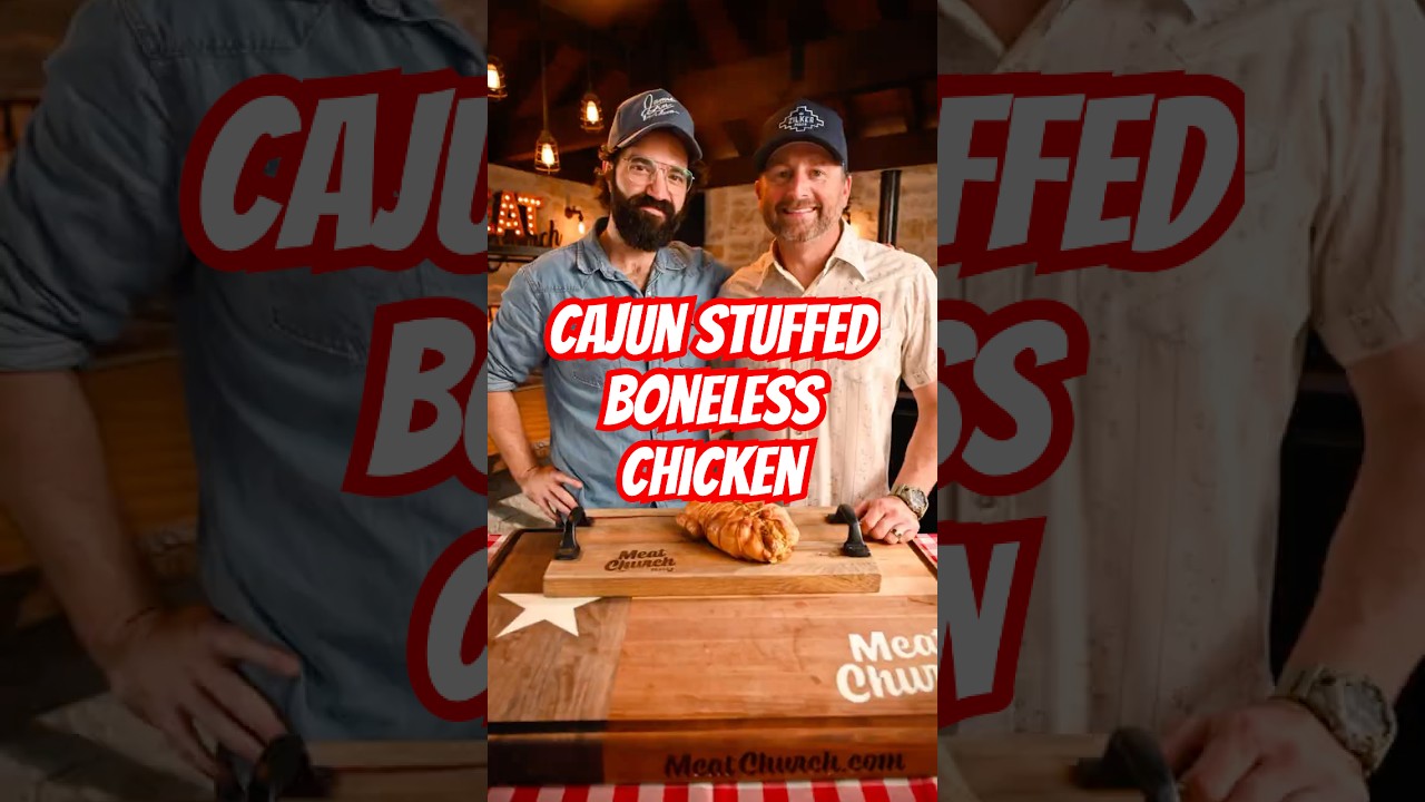 Prepare Cajun stuffed boneless chicken with singer-songwriter Andrew Duhon