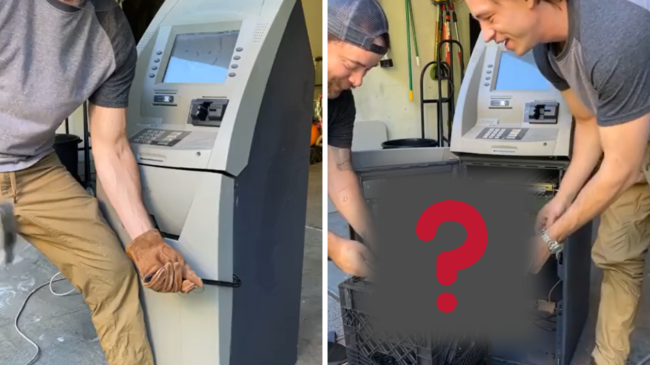 How Much Cash Is In The ATM We Bought