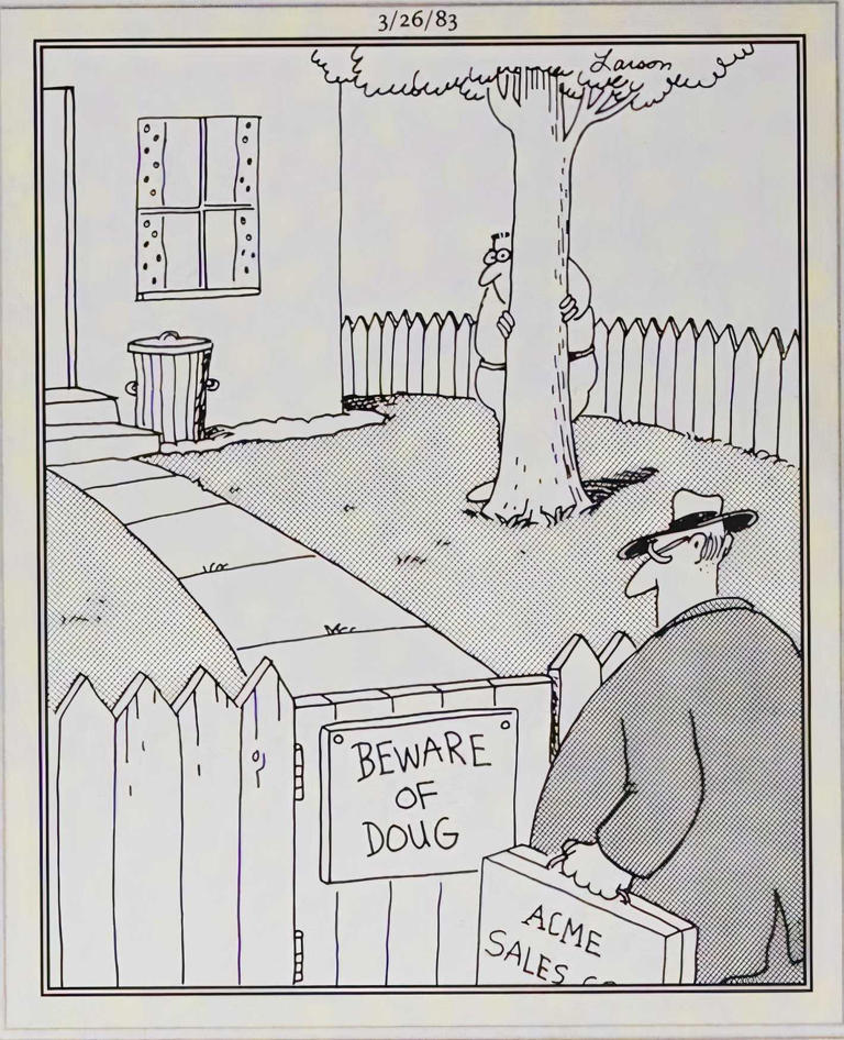 10 Hilarious Far Side Comics From 1983 That Helped Make Gary Larson Famous