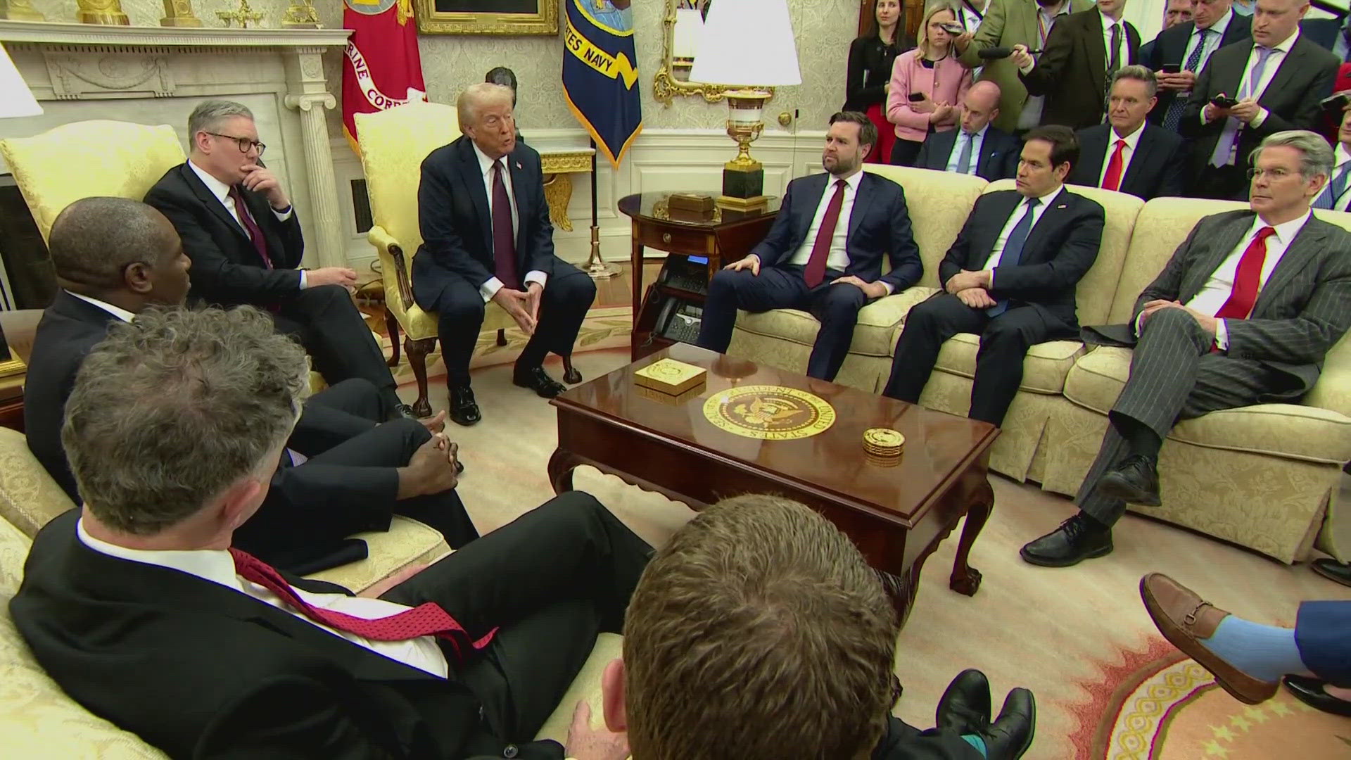 President Trump Praises Administration's Moves to Shrink Government