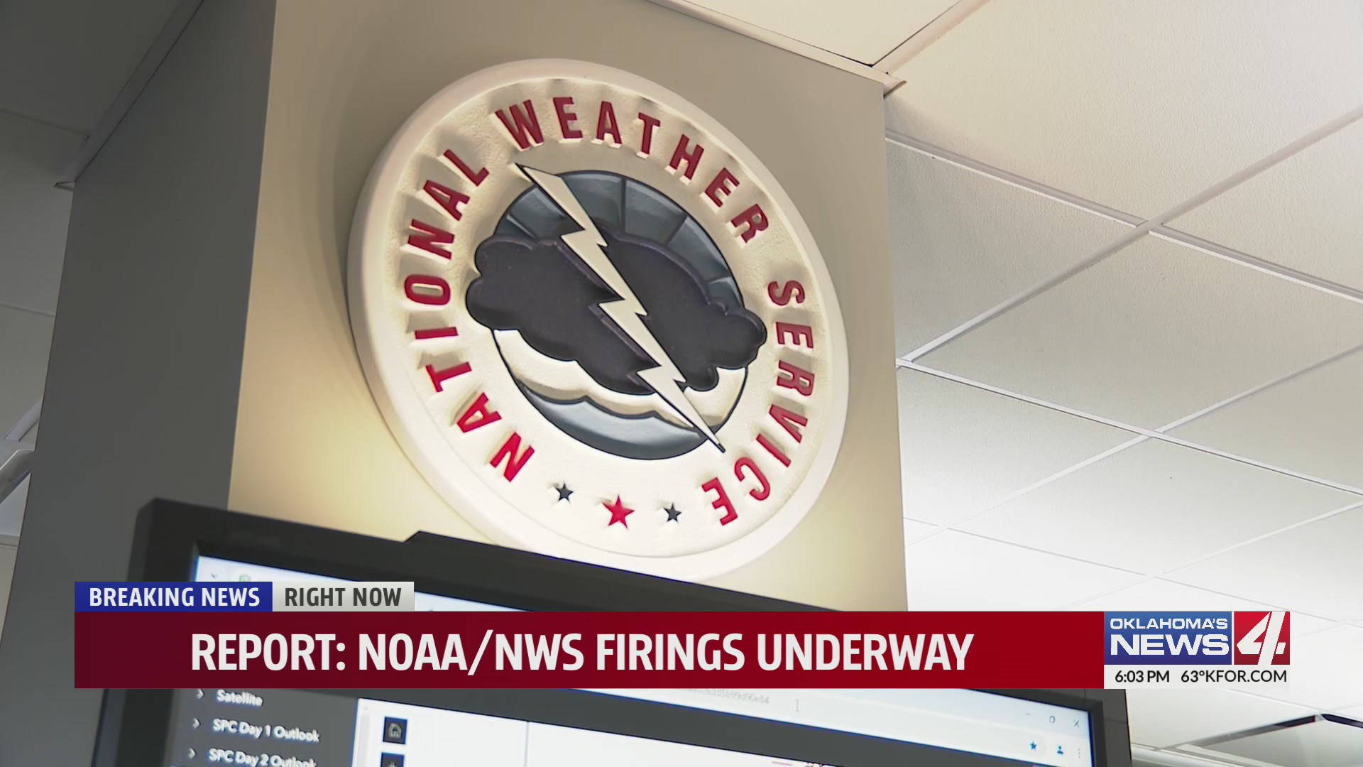 Report: NOAA, NWS firings underway