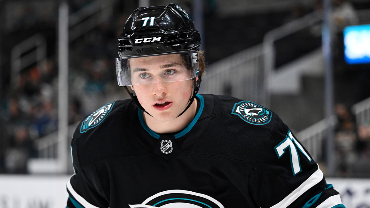 Sharks rookie Celebrini reveals ‘eye-opening' welcome to NHL moment