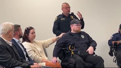 ‘I won’t give up’: Injured, retired Trafalgar officer hopes to keep ...