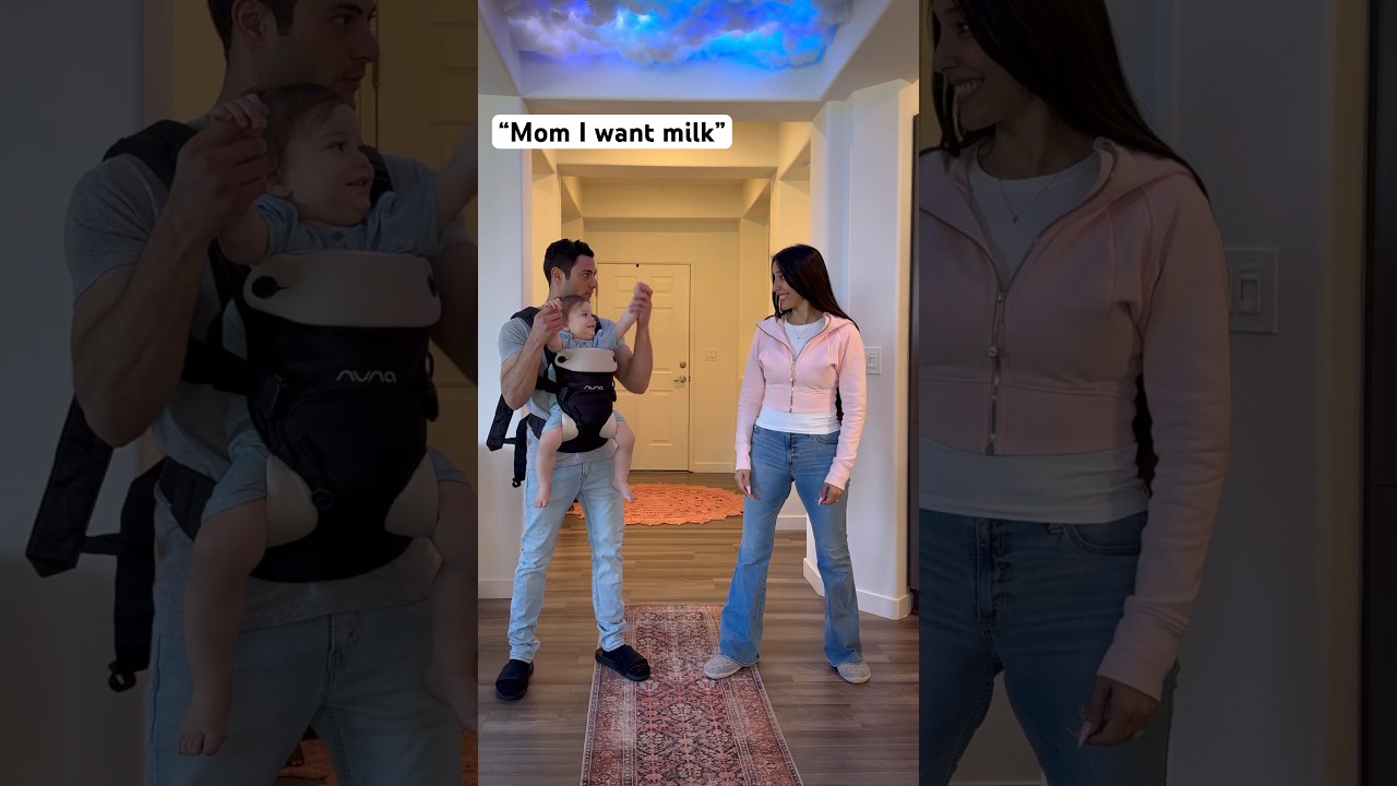 Baby Telling Mom “I Want Milk” Had Us Cracking Up