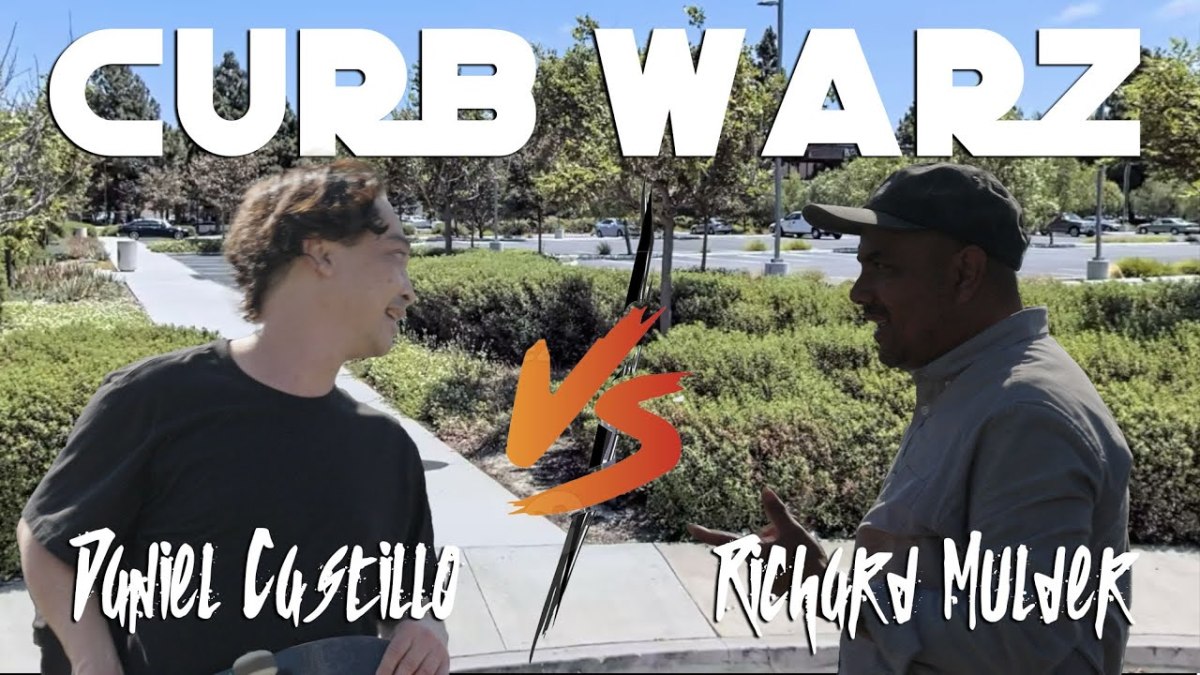 A Battle of Curb Skating with OGs Richard Mulder and Daniel Castillo