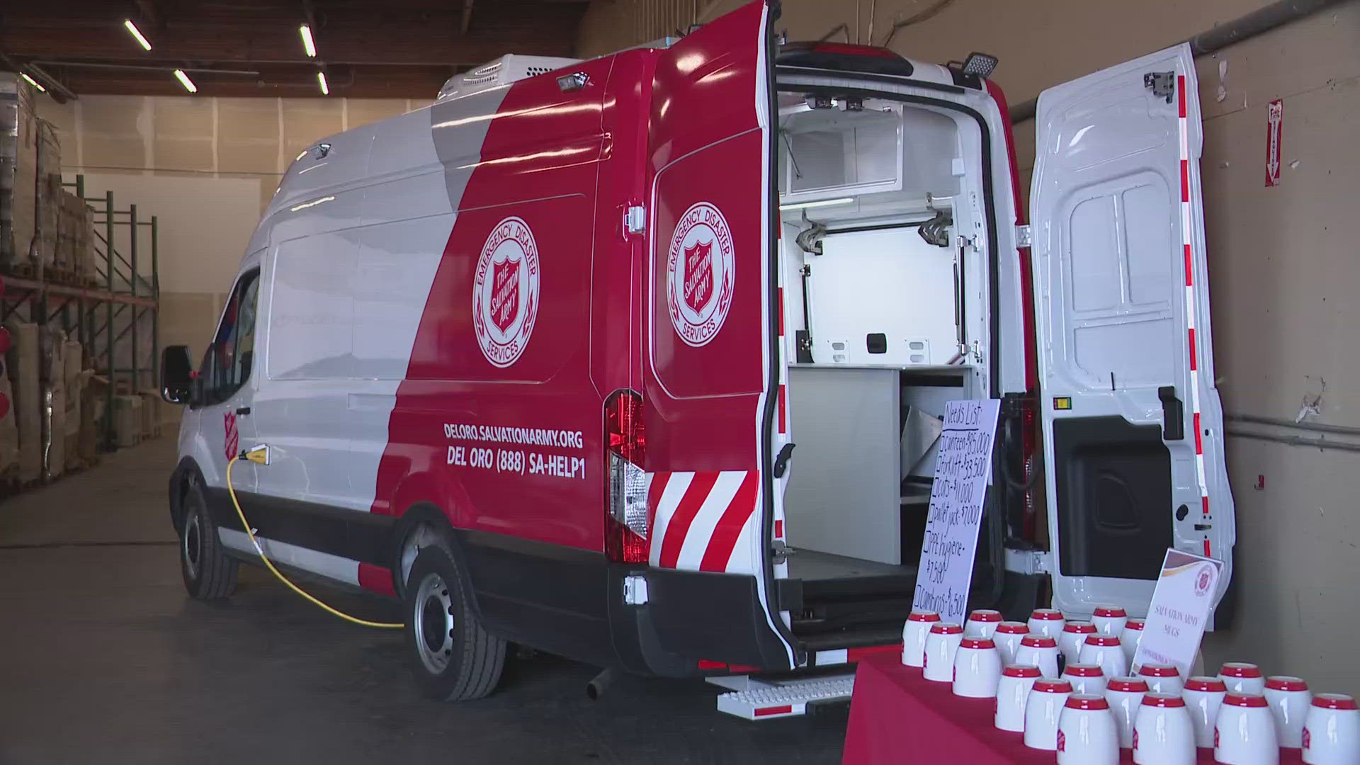 Salvation Army unveils new disaster vehicles