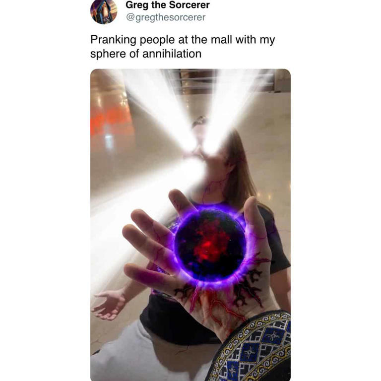 30 Funny And Unhinged Tweets From "Greg The Sorcerer"