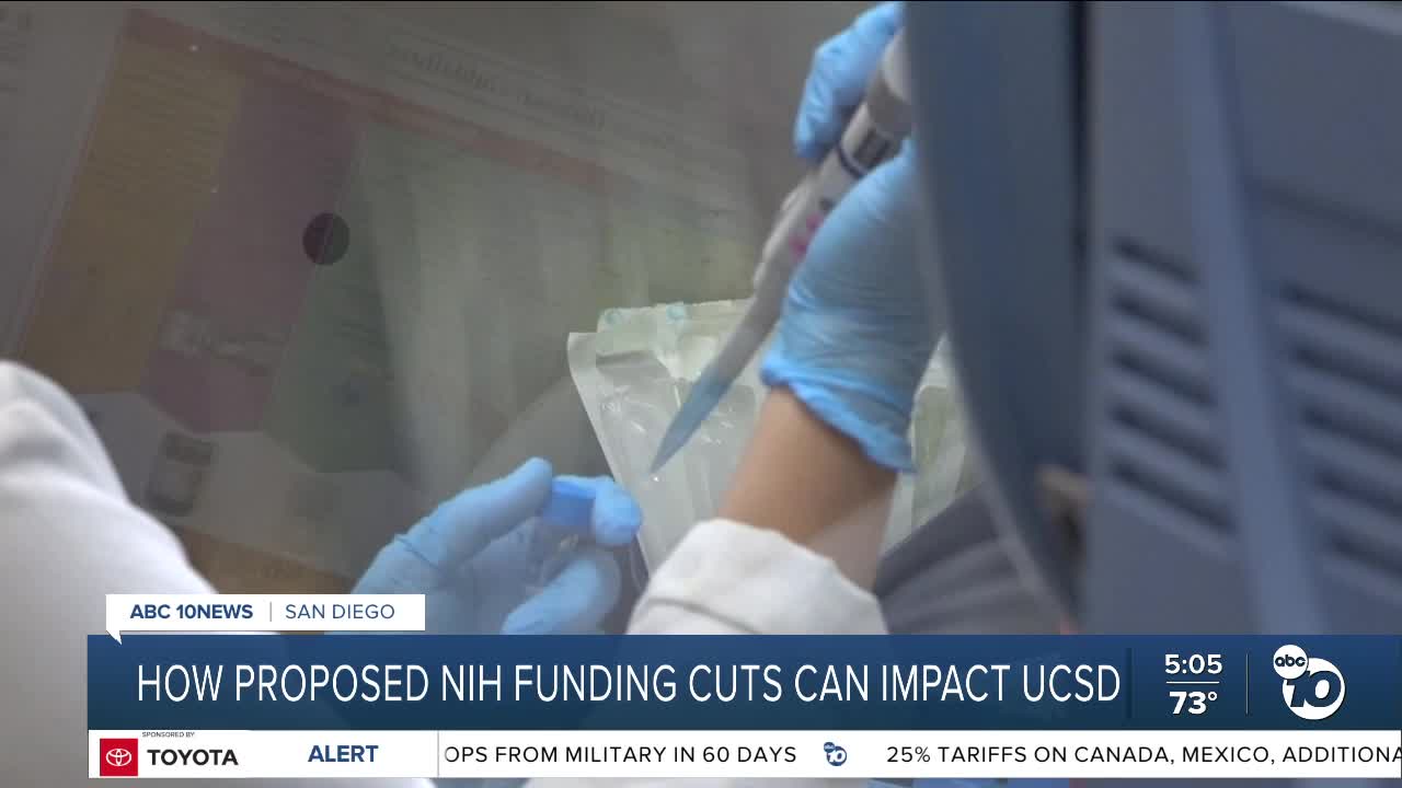 How proposed NIH funding cuts can impact UCSD