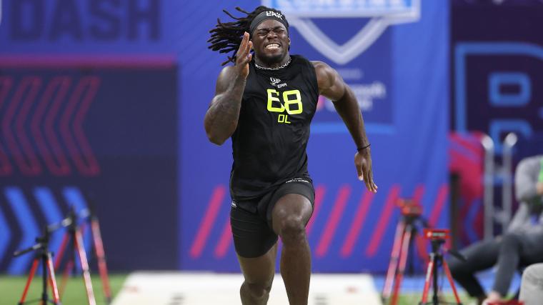 Shemar Stewart NFL Combine results: Texas A&M DE posts all-time ...