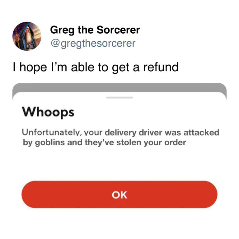 30 Funny And Unhinged Tweets From "Greg The Sorcerer"