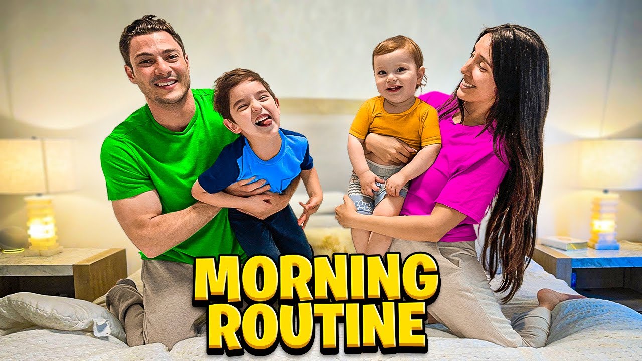 This family’s updated morning routine