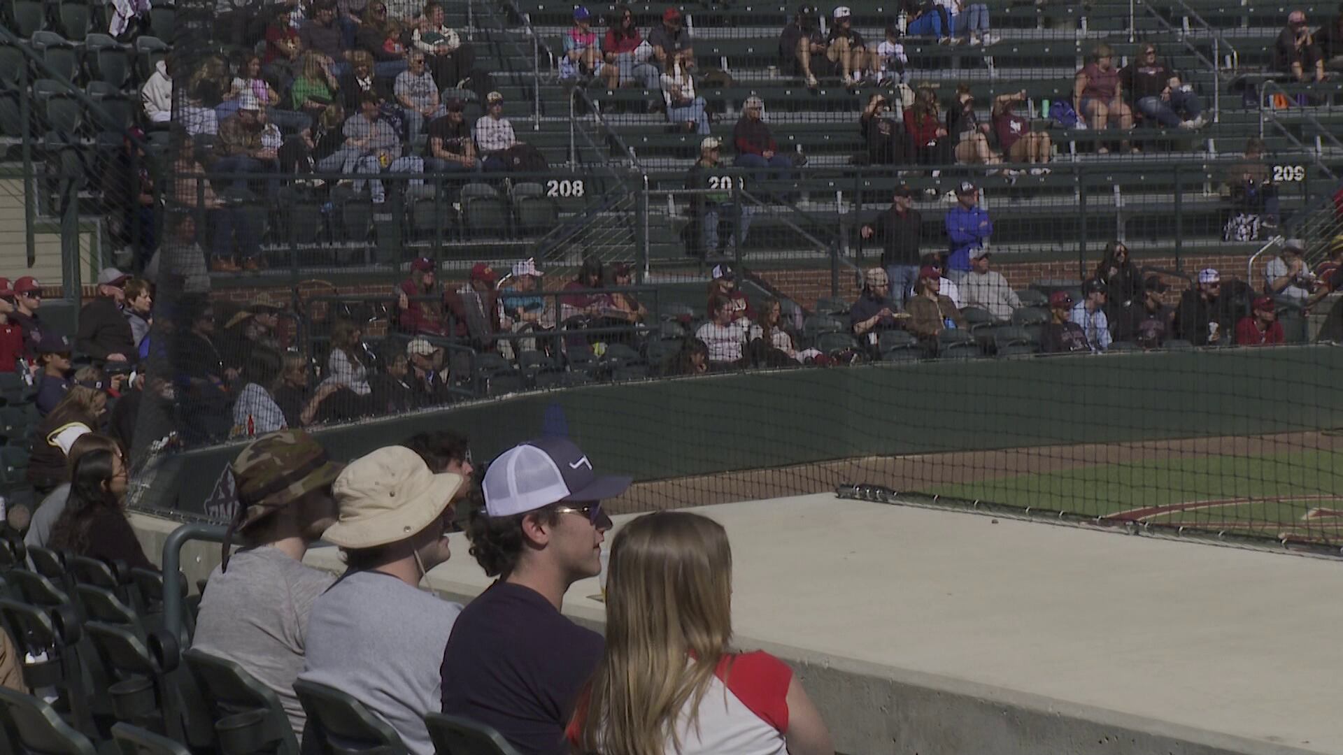CMU baseball home opener game brings fans and students together