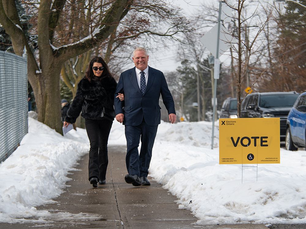 Ford vows to fight for Canadians after Ontario election win: 'Trump is ...