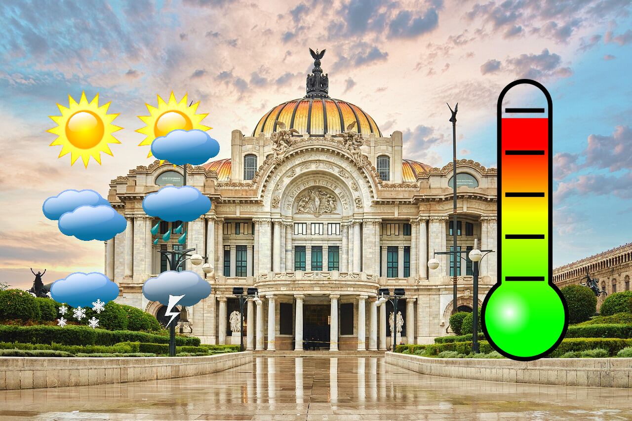 Clima hoy en Ciudad de México: Nubes y sol con ráfagas de viento para ...